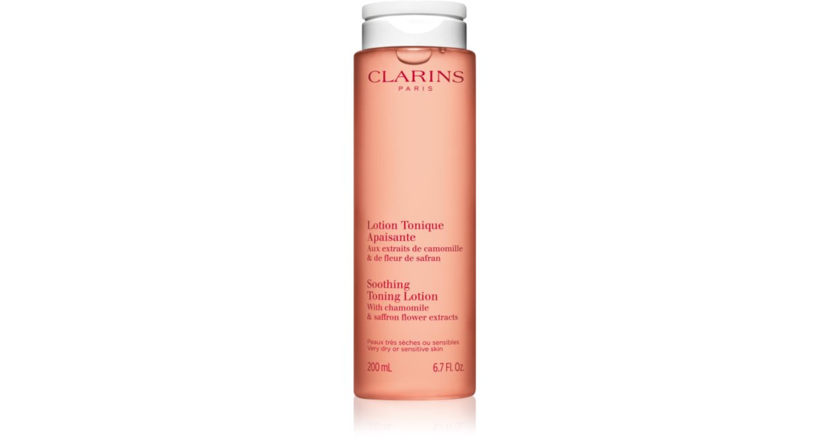 Clarins Cleansing Soothing Toning Lotion lotion tonique purifiante ...