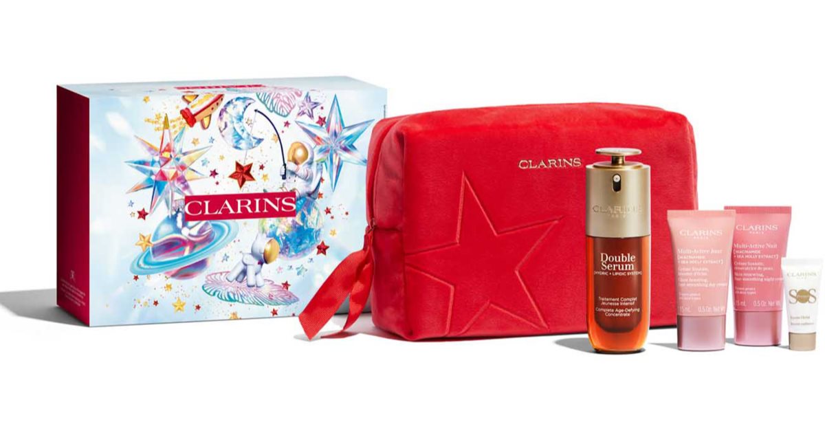 Clarins Double Serum & Multi-Active Collection Gift Set voor Jeugdige ...