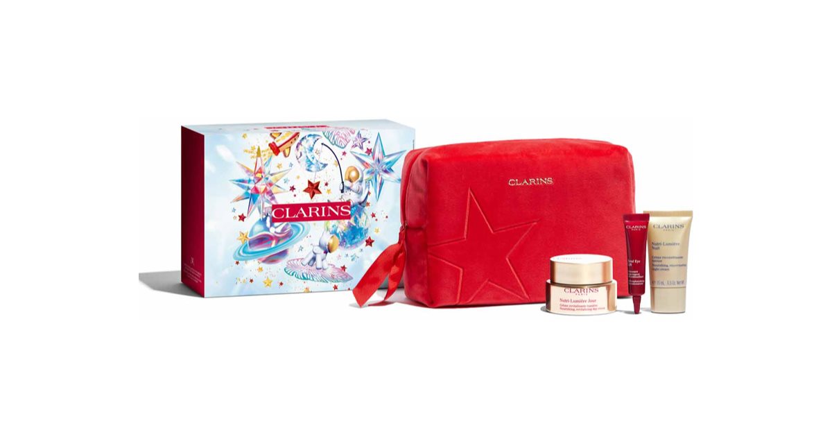 Clarins Nutri-Lumière Collection darilni set za zrelo kožo | notino.si