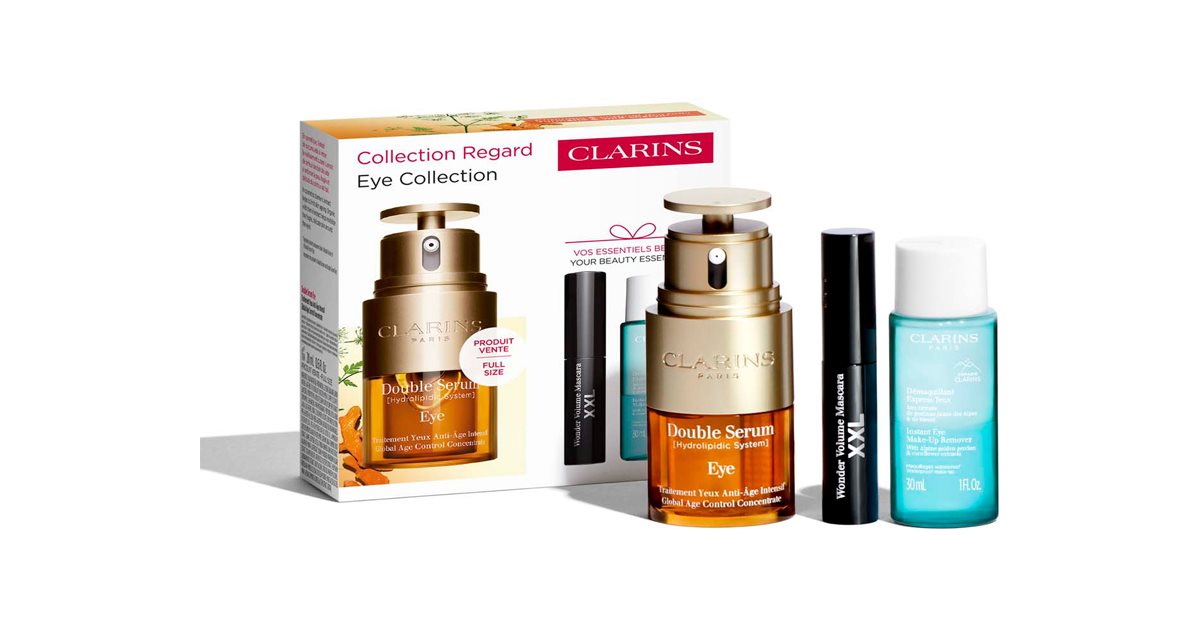 Clarins Double Serum Eye Collection coffret para olhos | notino.pt