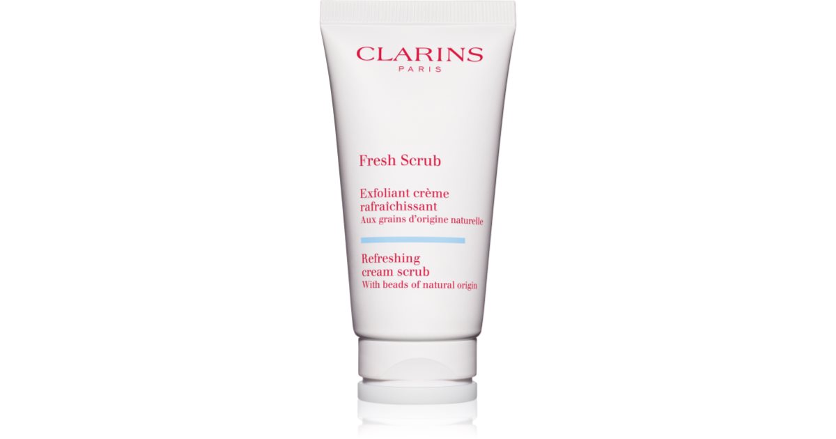 Clarins Fresh Scrub Refreshing Cream Scrub exfoliante en crema para ...