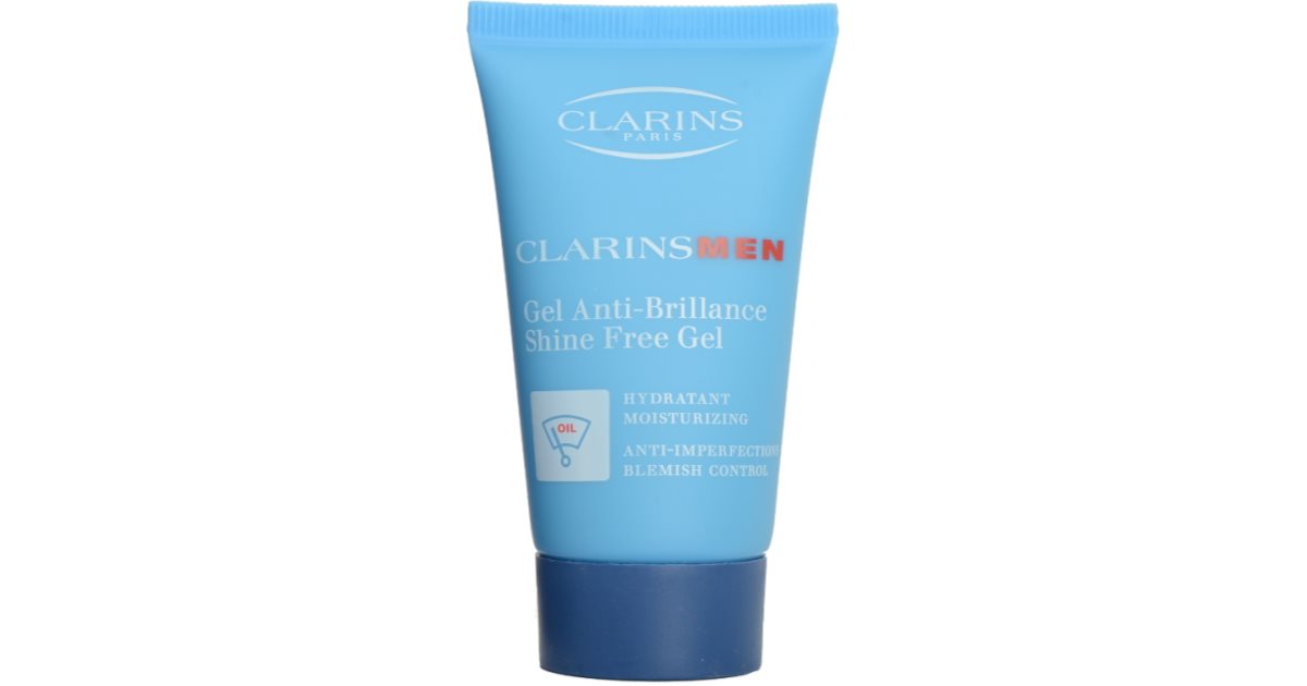 Clarins Men Hydrate gel hidratante para pele problemática, acne | notino.pt