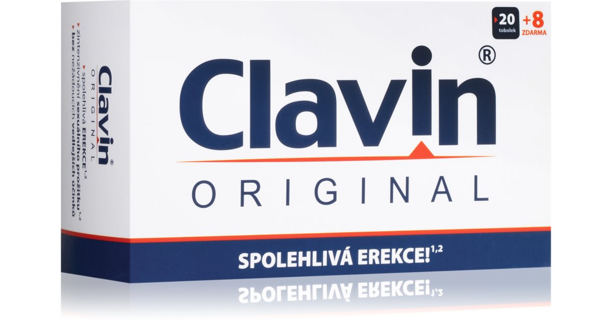 Clavin ORIGINAL tobolky pro podporu erekce | notino.cz