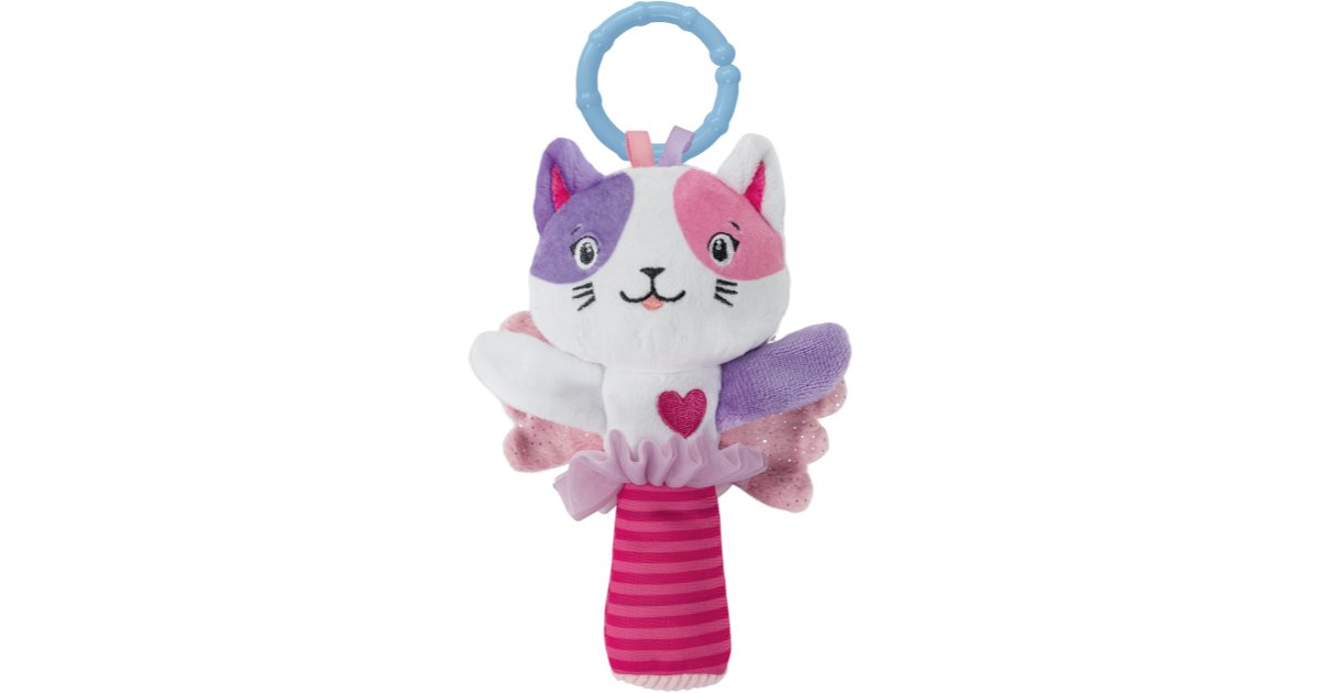 Clementoni Baby Lovely Cat Rattle rattle for children from birth ...