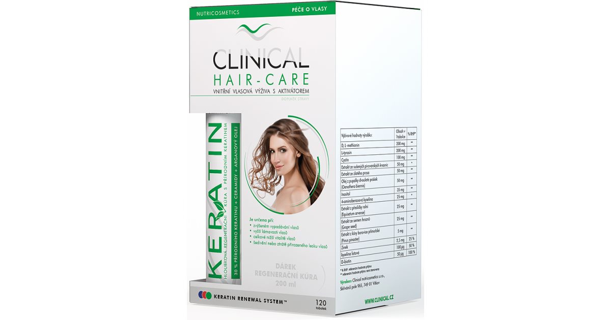 Clinical Hair-Care + Keratin Sæt (til Hår) | notino.dk