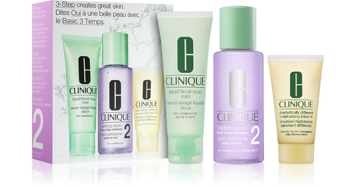 Clinique 3 Steps Travel Set VI. for women | notino.ie