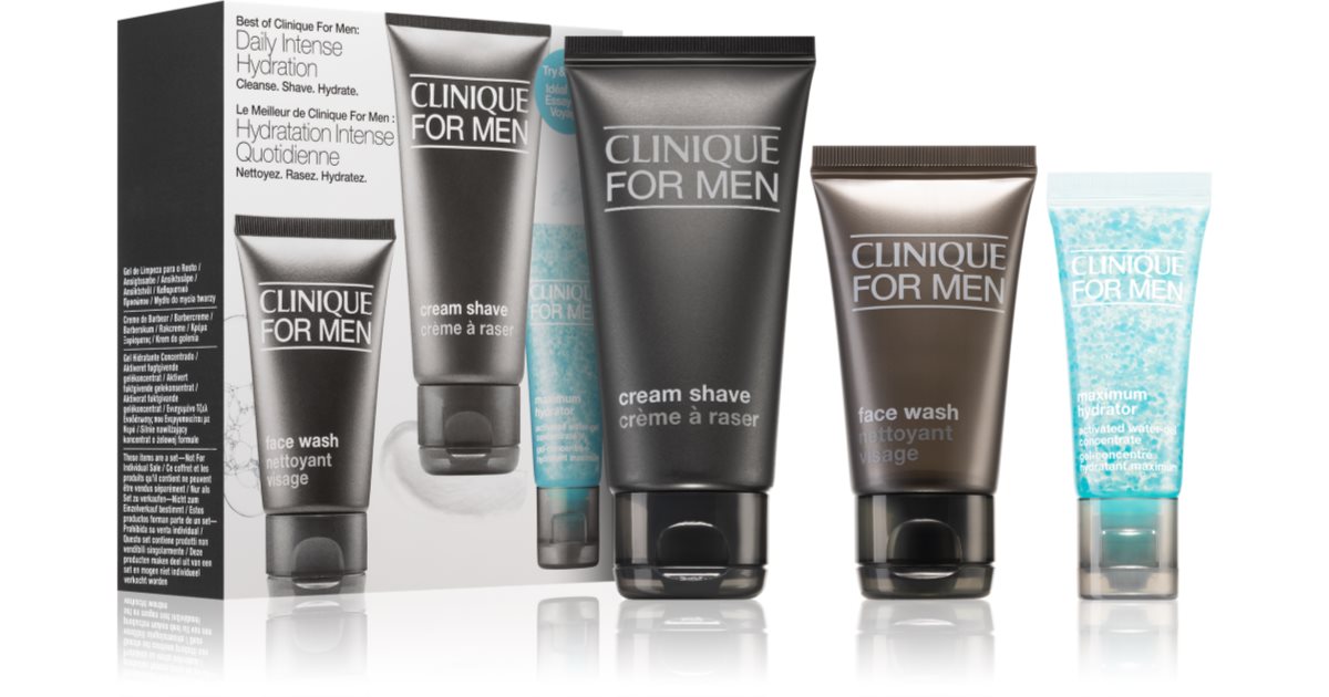 Clinique For Men™ Starter Kit – Daily Intense Hydration set (for men ...