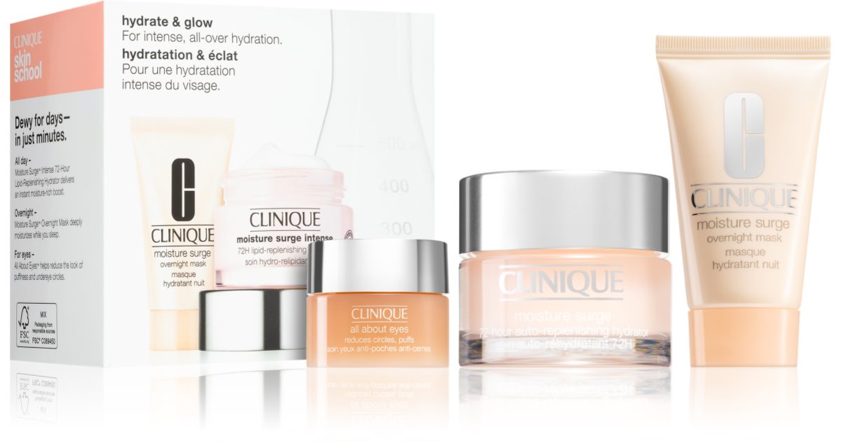 Clinique Hydrate & Glow Set gift set(for intensive hydration) | notino ...