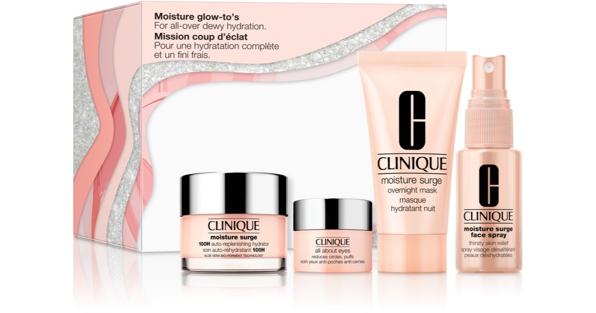 Clinique Holiday Moisture Surge Set coffret cadeau | notino.be