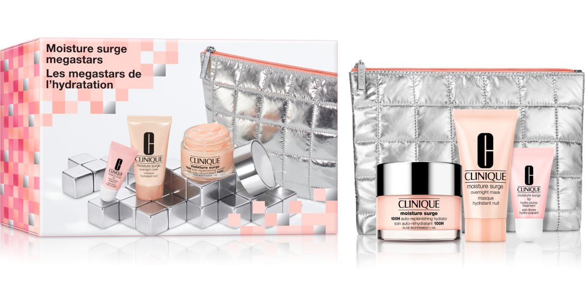 Clinique Holiday Moisture Surge Set gift set for intensive hydration ...