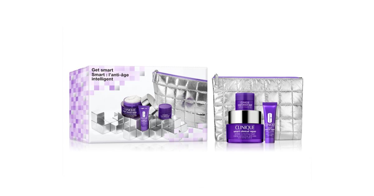 Clinique Holiday Get Smart Moisturizer Set Gift Set (for skin ...