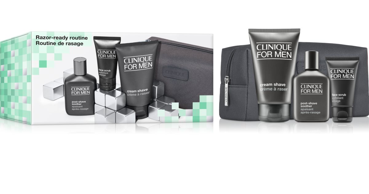 Clinique Holiday For Men Essentials Set darilni set (za britje in ...