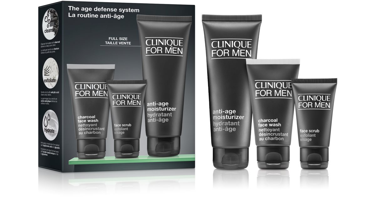 Clinique For Men™ The Age Defense System gift set for men | notino.co.uk