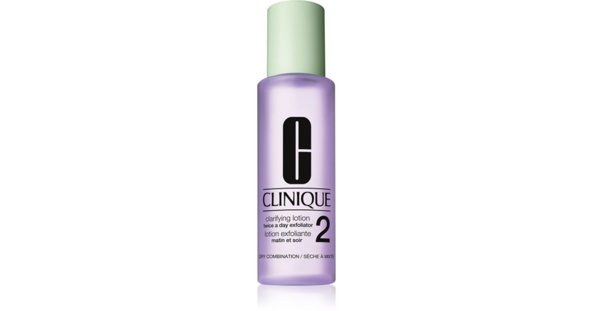 Clinique 3 Steps Clarifying Lotion 2 Clarifying Toner For Dry To Mixed ...