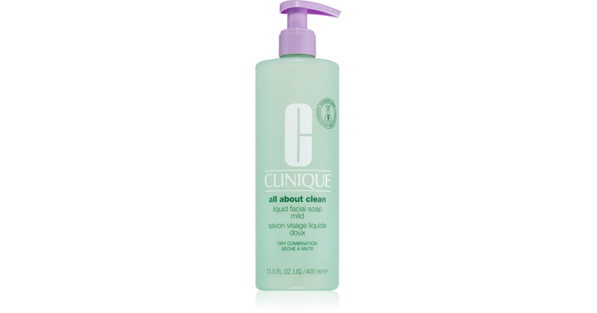 Clinique Liquid Facial Soap Mild Liquid Soap for dry and combination skin notino.ie