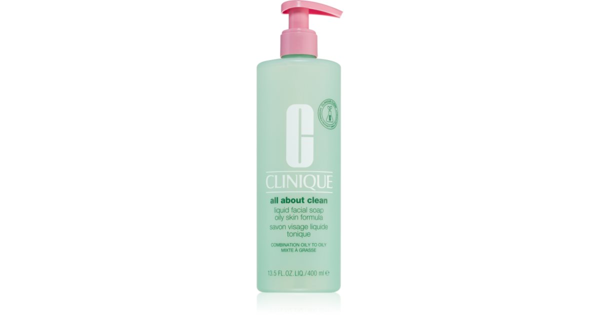 Clinique Liquid Facial Soap Oily Skin Formula liquid soap for oily and ...