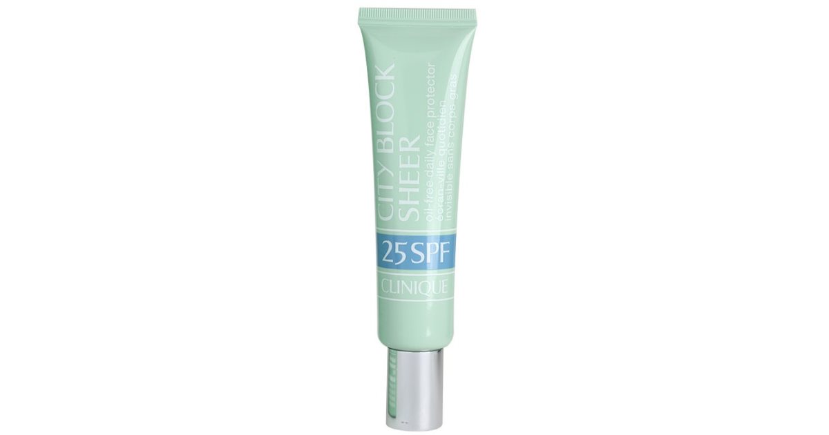 Clinique City Block™ Sheer Oil-Free Daily Face Protector SPF 25 ...