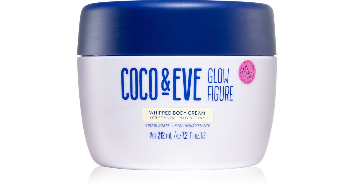 Coco & Eve Glow Figure Whipped Body Cream crema corporal nutritiva ...