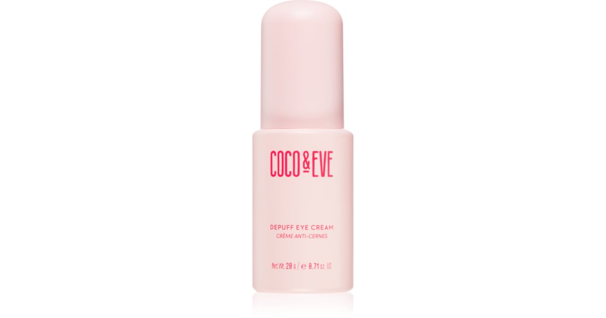 Coco & Eve Depuff Eye Cream eye cream to treat swelling and dark ...