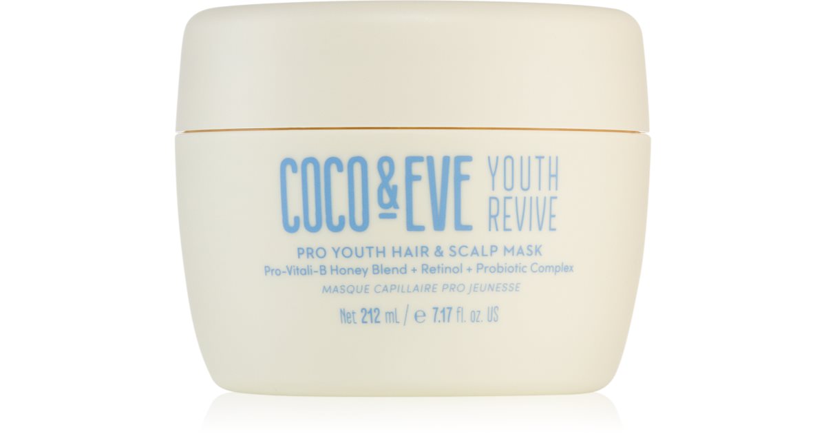 Coco & Eve Youth Revive Pro Youth Hair & Scalp Mask revitalising anti ...
