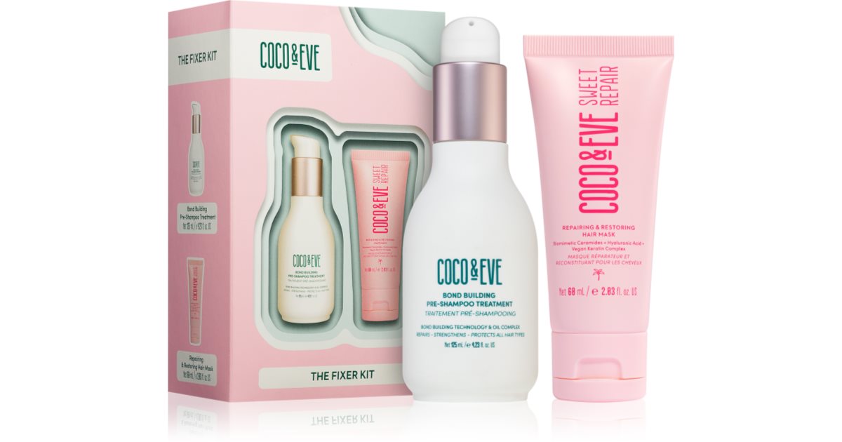 Coco & Eve The Fixer Kit gift set (for damaged hair) | notino.co.uk