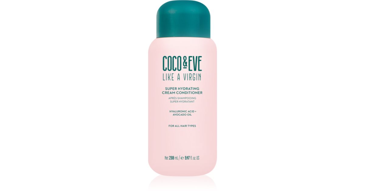 Coco & Eve Like A Virgin Super Hydrating Cream Conditioner moisturising ...