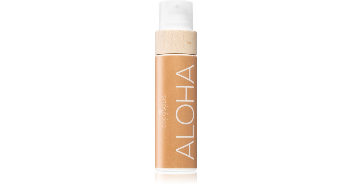COCOSOLIS ALOHA nourishing sunscreen oil without SPF | notino.co.uk