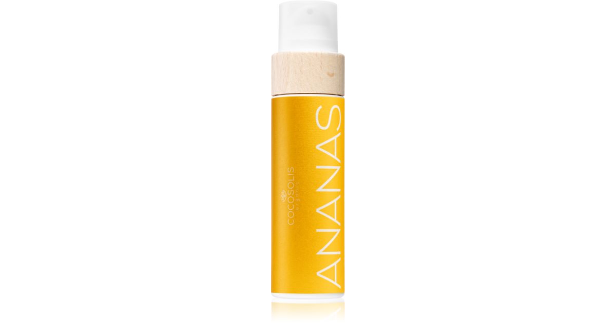COCOSOLIS ANANAS nourishing sunscreen oil without SPF | notino.co.uk