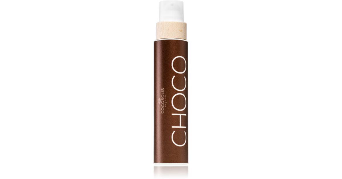 COCOSOLIS CHOCO nourishing sunscreen oil without SPF | notino.co.uk