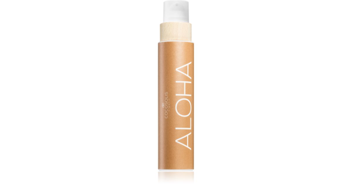 COCOSOLIS ALOHA nourishing sunscreen oil without SPF | notino.co.uk