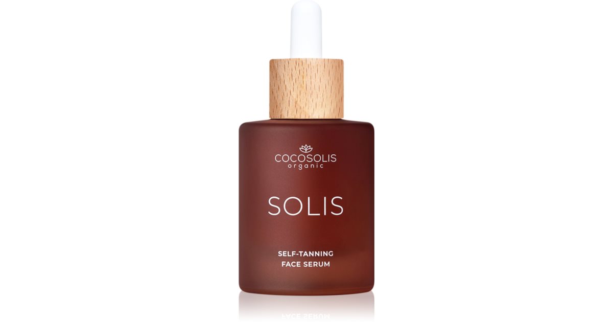 COCOSOLIS SOLIS Self-Tanning Face Serum sérum facial con efecto ...