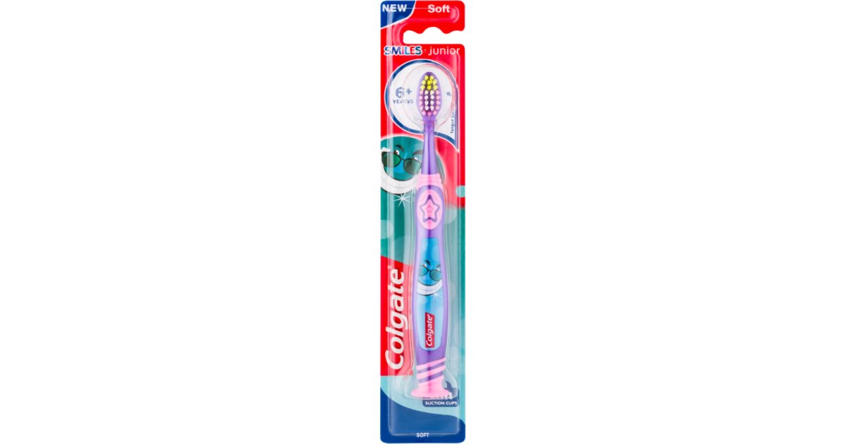 Colgate Smiles Junior Toothbrush for Kids 6+ Soft | notino.co.uk