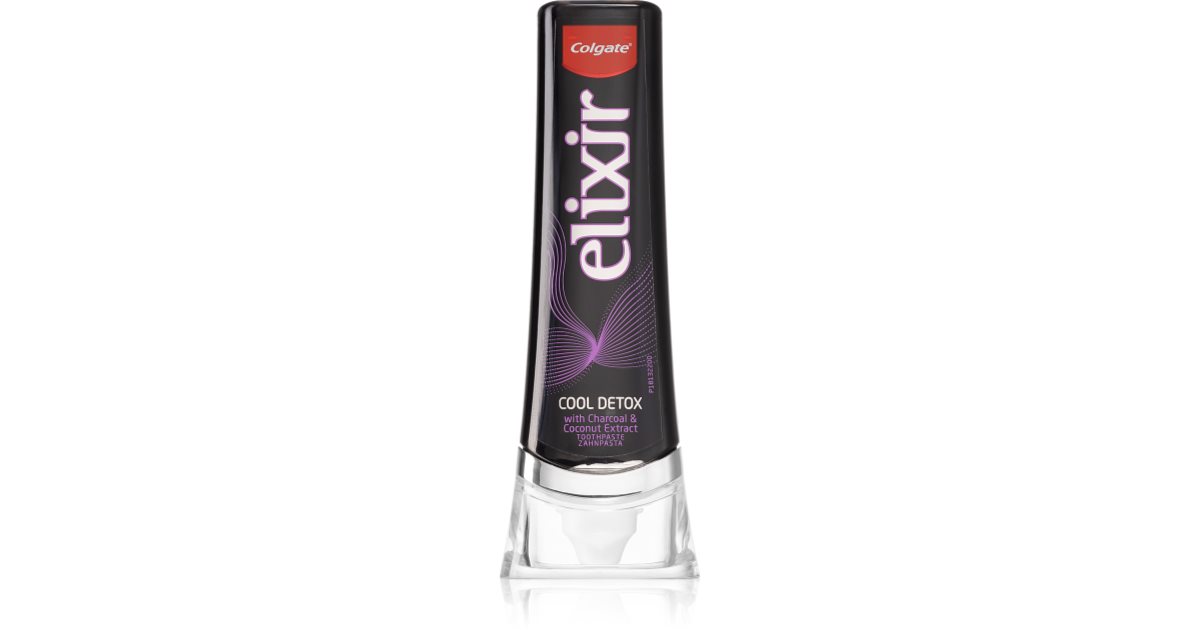 Colgate Elixir Cool Detox toothpaste with activated charcoal | notino.co.uk