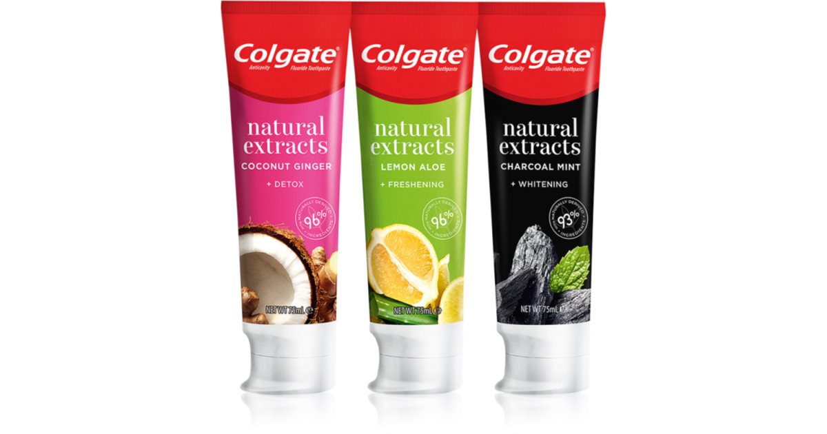 Colgate Naturals Mix TRIO organic toothpaste | notino.co.uk