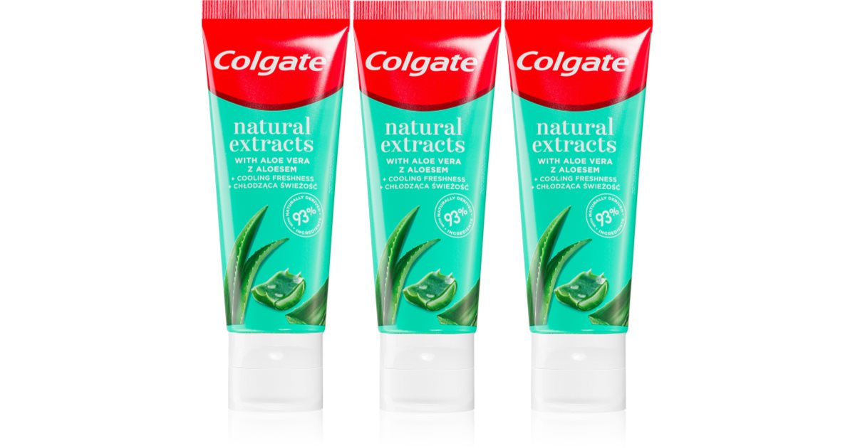 Colgate Natural Extracts Aloe Vera herbal toothpaste | notino.co.uk