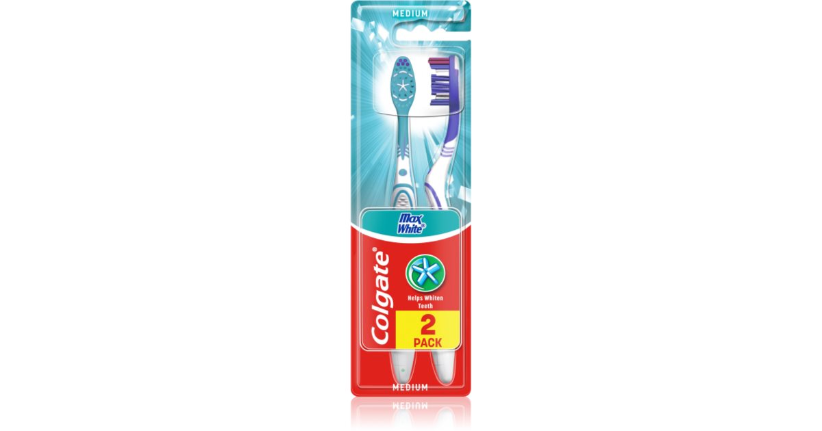Colgate Max White Medium toothbrush | notino.co.uk