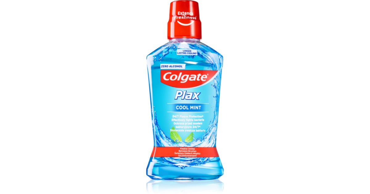 Colgate Plax Cool Mint ziołowy płyn do ust opinie | notino.pl