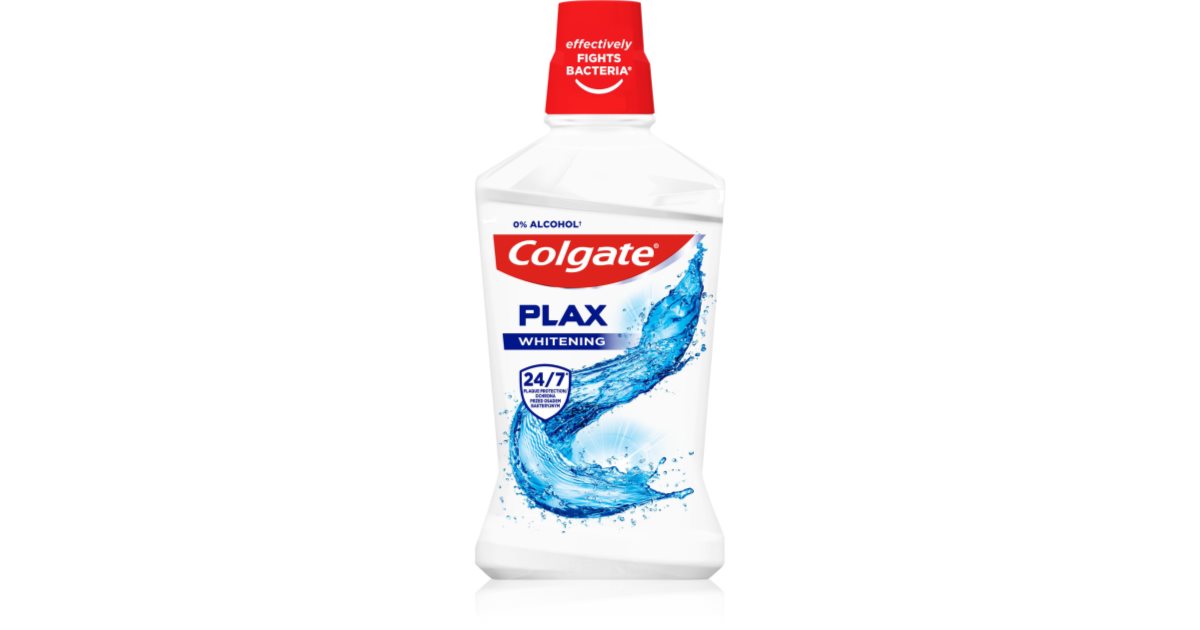 Colgate Plax Whitening collutorio sbiancante | notino.it