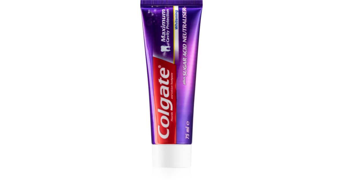 Colgate Maximum Cavity Protection Whitening Whitening Toothpaste ...