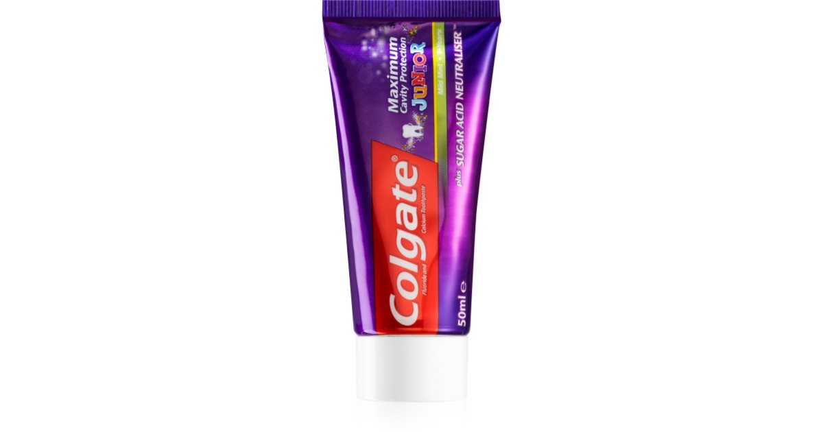 Colgate Maximum Cavity Protection Junior dentifrice pour enfants ...