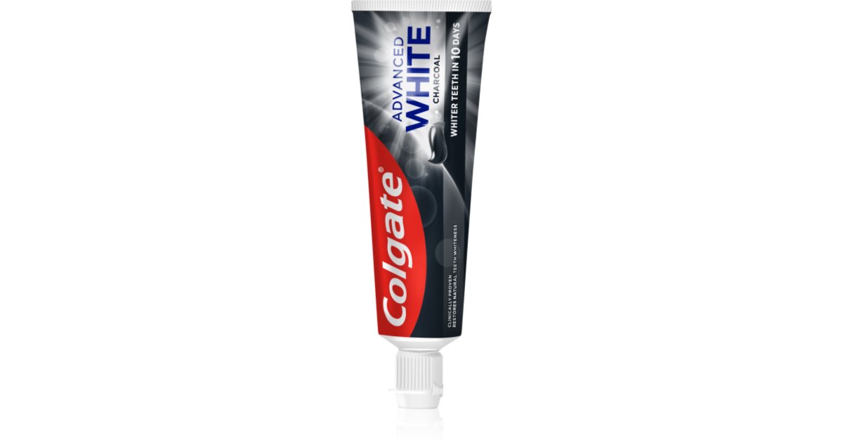Colgate Advanced White Charcoal Whitening Toothpaste with Activated ...