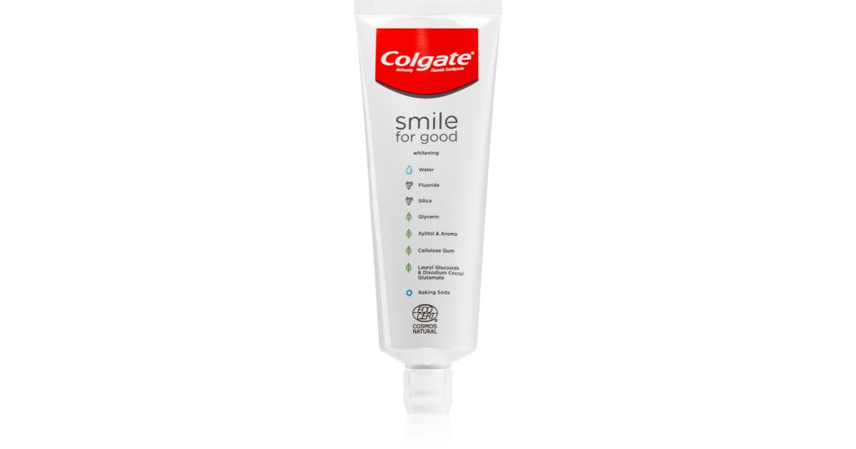 Colgate Smile For Good Whitening dentifrice blanchissant au fluorure ...