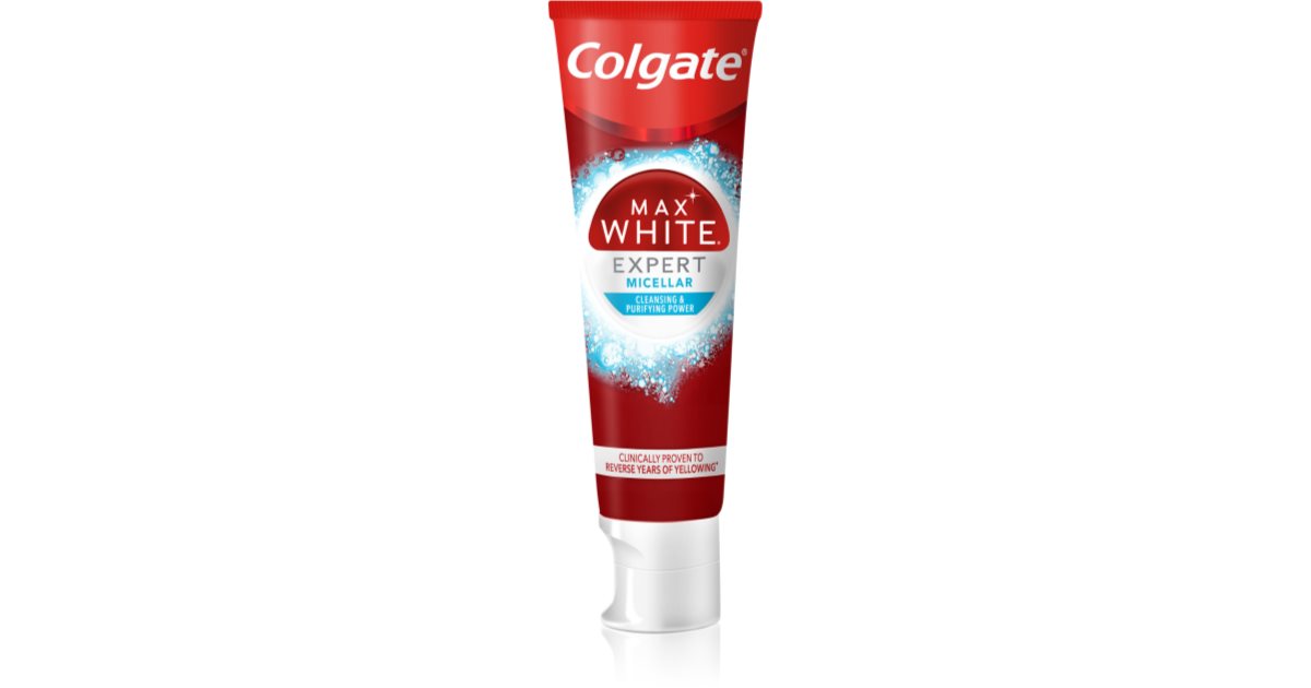 Colgate Max White Expert Micellar whitening toothpaste | notino.co.uk