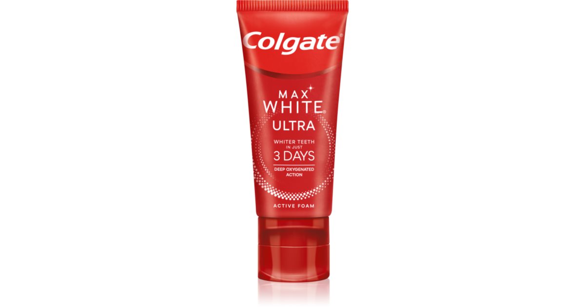 Colgate Max White Ultra Active Foam pasta wybielająca