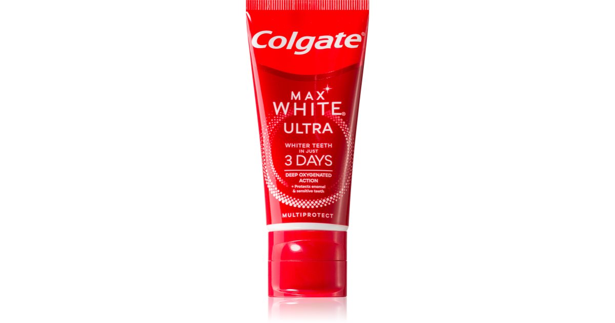 Colgate Max White Ultra Multi Protect відбілююча зубна паста | notino ...