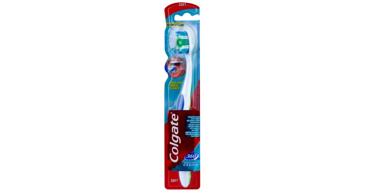 Colgate 360° Whole Mouth Clean Tandenborstel Soft | notino.nl