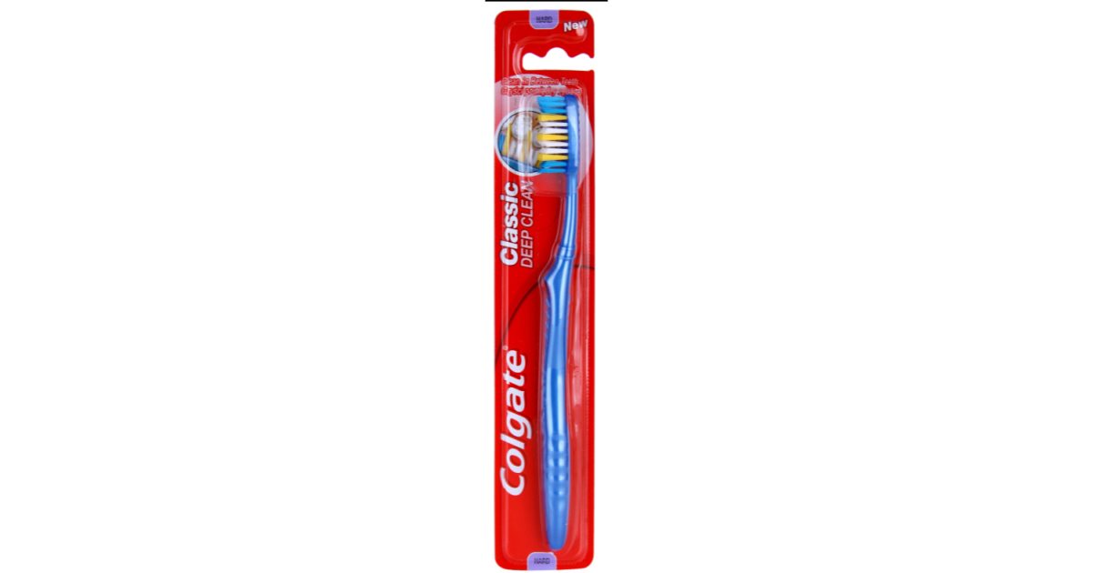Colgate Classic Deep Clean Toothbrush Hard | notino.dk