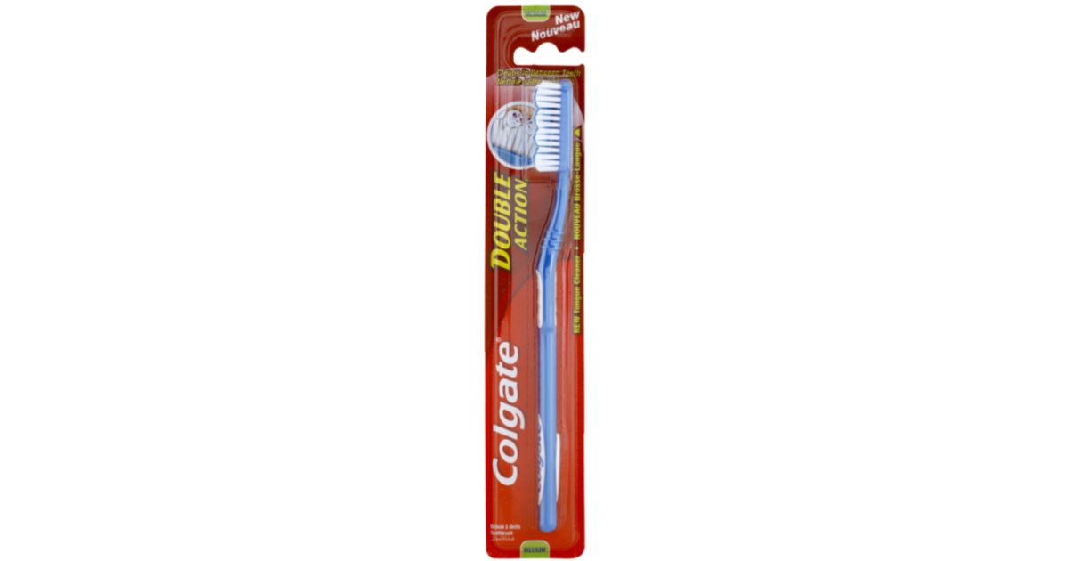 Colgate Double Action Zahnbürste Medium