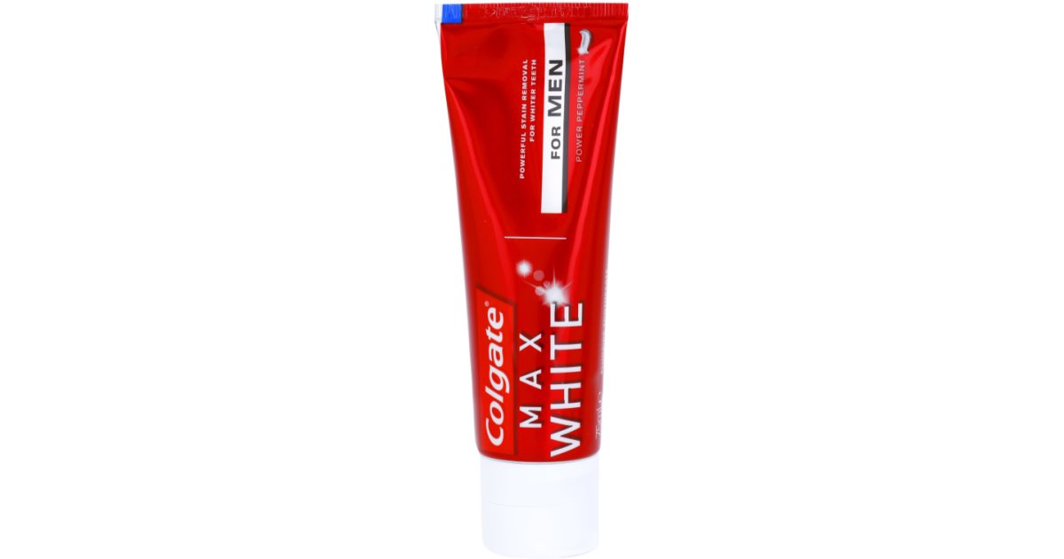 Colgate Max White Men Whitening Toothpaste for Complete Dental Care for ...