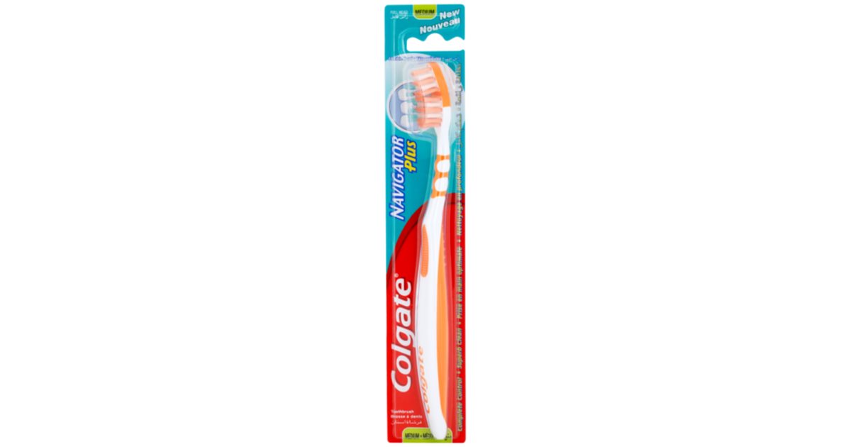 Colgate Navigator Plus toothbrush medium | notino.co.uk